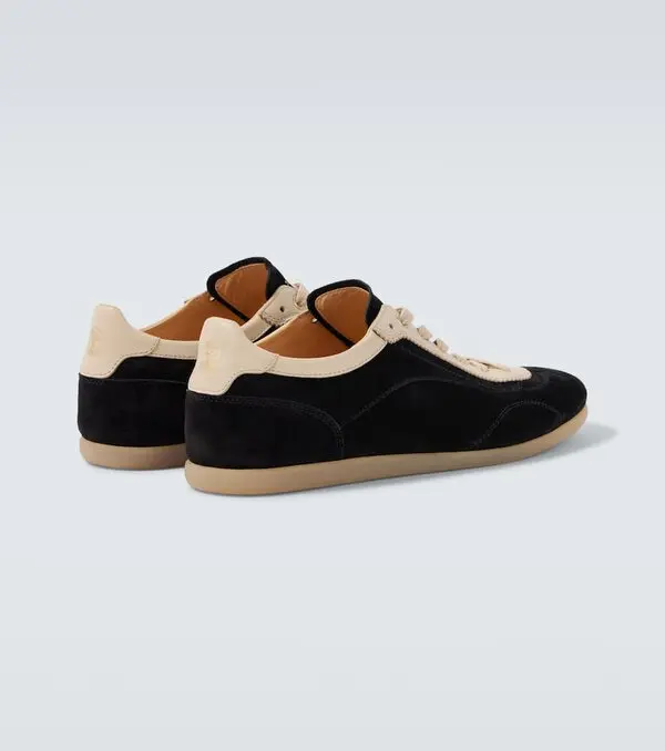 Brunello Cucinelli Suede Sneakers - Black