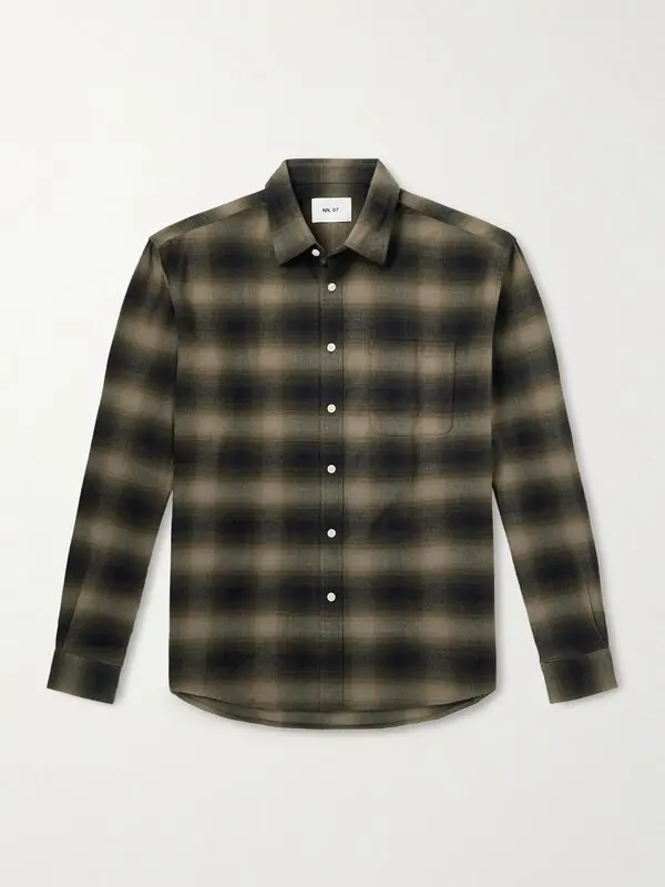 Nn07 Deon 5465 Organic Cotton-flannel Shirt