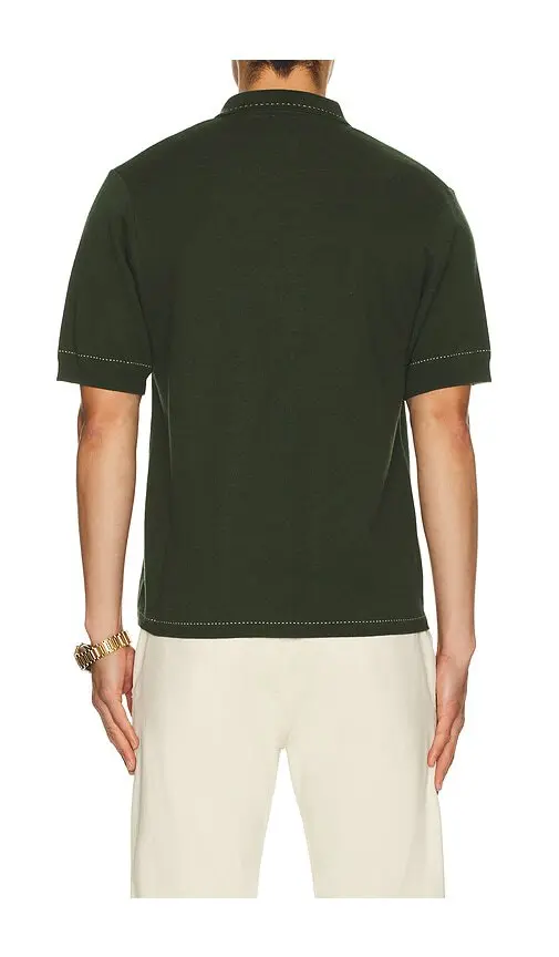 PERCIVAL Accolades Knitted Shirt In Green