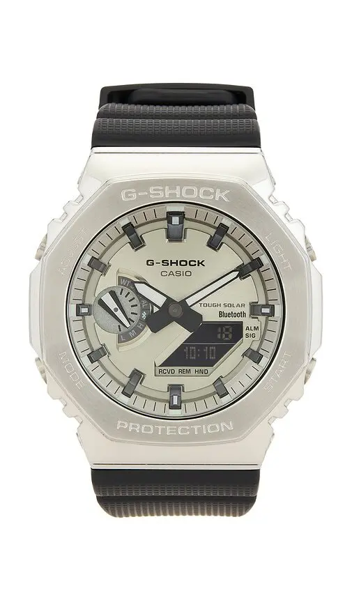 G-Shock Gbm Solar Series Watch - Solar Silver