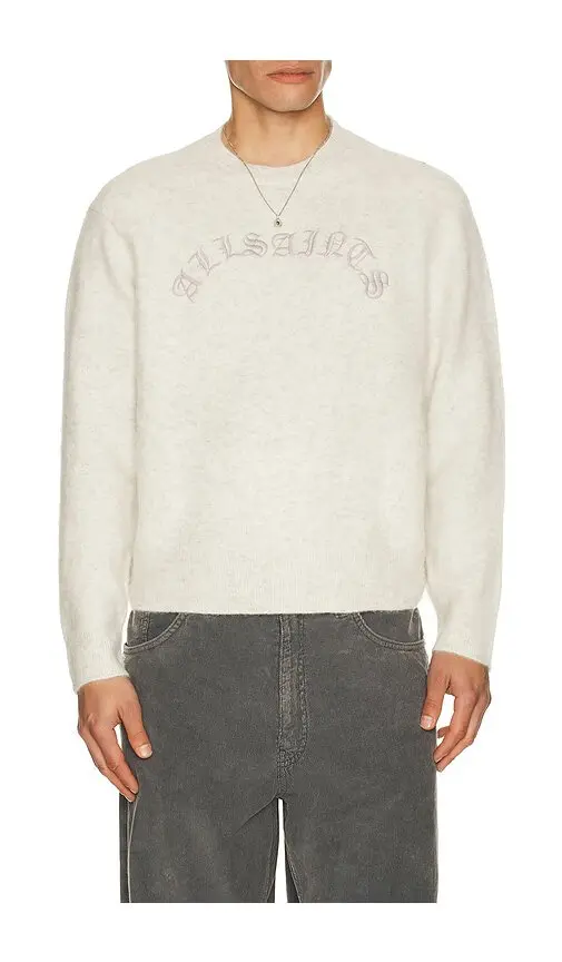 ALLSAINTS Curv Crew Neck Sweater