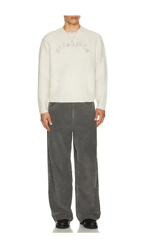 ALLSAINTS Curv Crew Neck Sweater