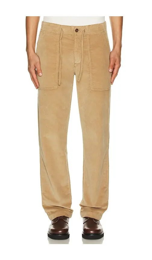 Faherty Brand Stretch Terry Corduroy Utility Pant