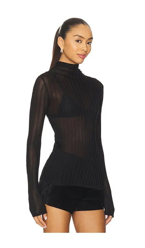 Joe's Jeans The Lana Ribbed Turtleneck Top