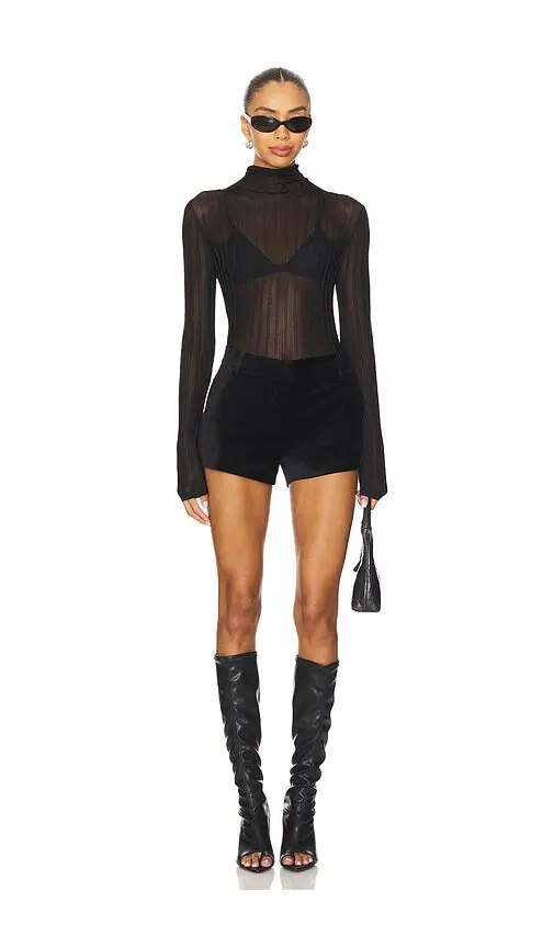 Joe's Jeans The Lana Ribbed Turtleneck Top