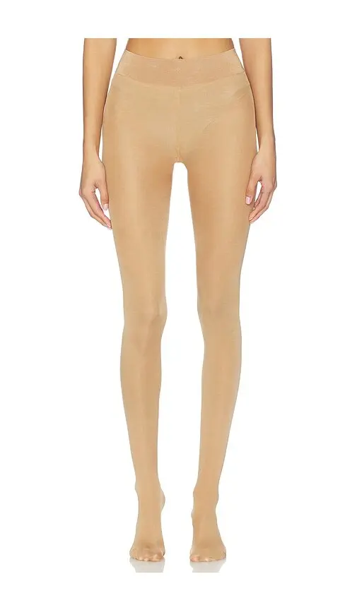 Wolford Pure Shimmer 40 Concealer Tights - Gobi