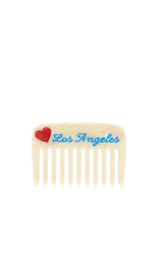 SOLAR ECLIPSE Hand-painted Los Angeles Pocket Comb