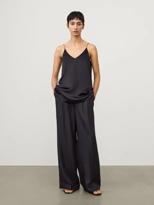 LISA YANG Camisole Top - Midnight