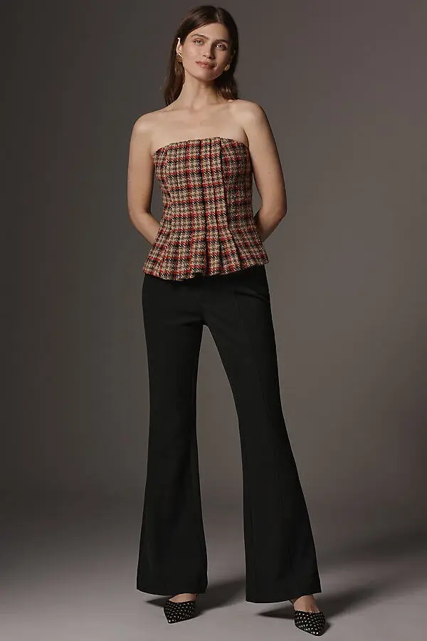 Maeve Mid-rise Flare Pants