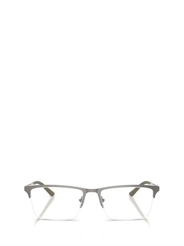Emporio Armani Rectangular Eyeglasses - Matte Grey