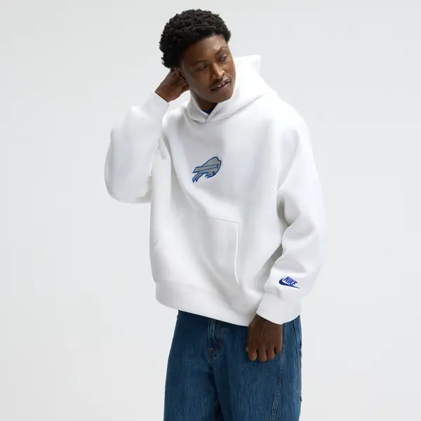 Nike Buffalo Bills Rivalries Collection Oversized Tech Fleece Nfl Pullover Hoodie