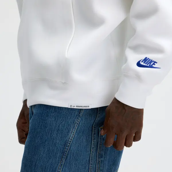 Nike Buffalo Bills Rivalries Collection Oversized Tech Fleece Nfl Pullover Hoodie