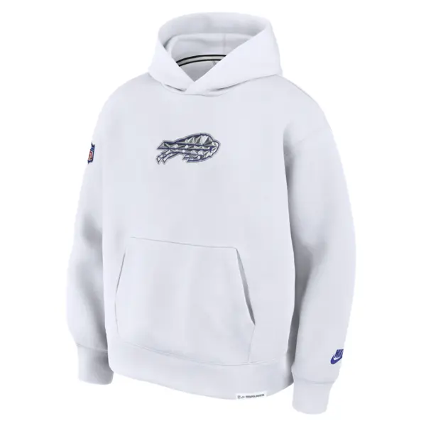 Nike Buffalo Bills Rivalries Collection Oversized Tech Fleece Nfl Pullover Hoodie