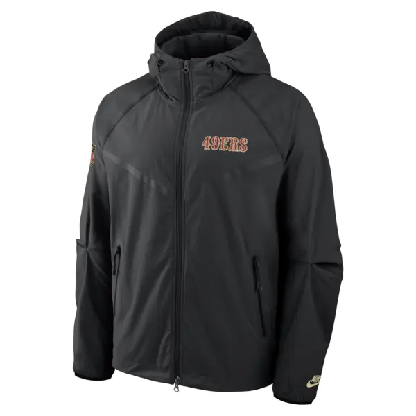 Nike San Francisco 49ers Rivalries Collection Tech Nfl Full-zip Jacket