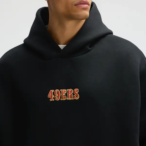 Nike San Francisco 49ers Rivalries Collection Oversized Tech Fleece Nfl Pullover Hoodie