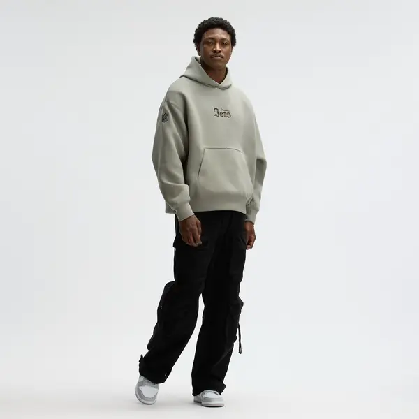 Nike New York Jets Rivalries Collection Tech Fleece Nfl Pullover Hoodie