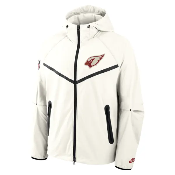 Nike Arizona Cardinals Rivalries Collection Tech Nfl Full-zip Jacket - Brown