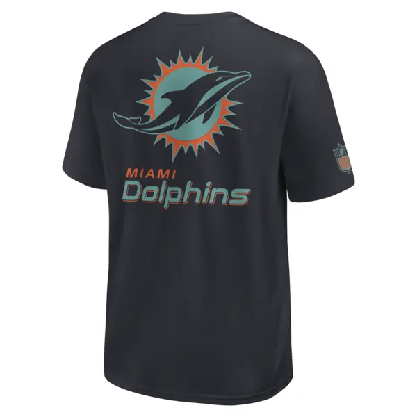 Nike Miami Dolphins Rivalries Collection Essential Max90 Nfl T-shirt - Blue
