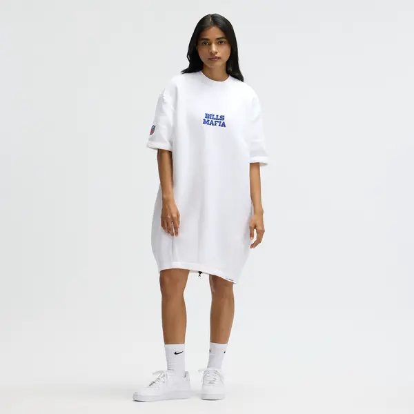 Nike Buffalo Bills Rivalries Collection Tech Fleece Nfl Dress - White