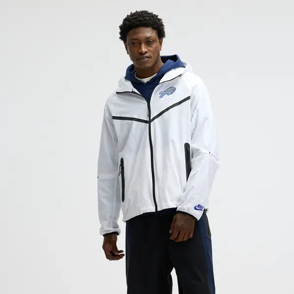 Nike Buffalo Bills Rivalries Collection Nfl Full-zip Jacket - White