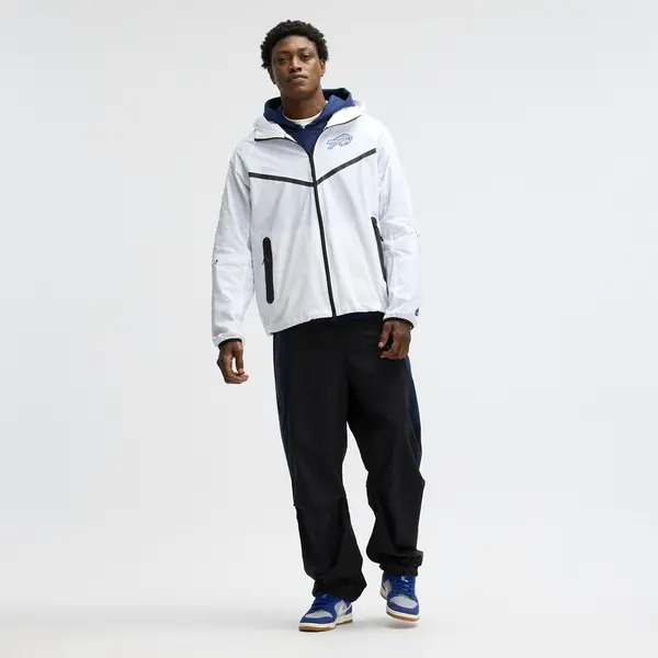 Nike Buffalo Bills Rivalries Collection Nfl Full-zip Jacket - White