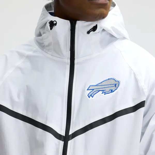 Nike Buffalo Bills Rivalries Collection Nfl Full-zip Jacket - White