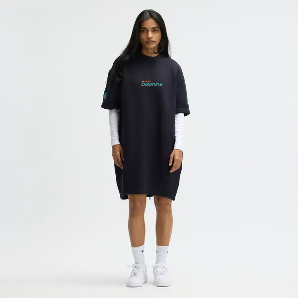 Nike Miami Dolphins Rivalries Collection Oversized Tech Fleece Nfl Dress
