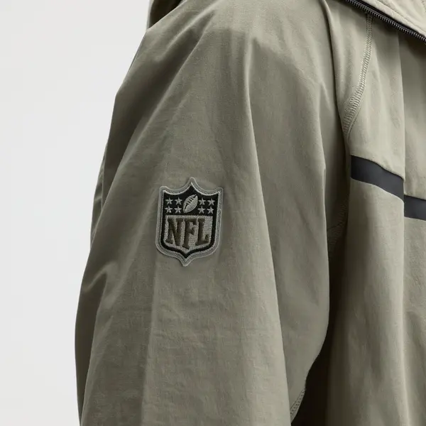 Nike New York Jets Rivalries Collection Tech Nfl Full-zip Jacket - Grey