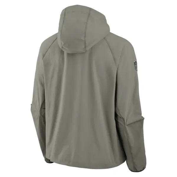 Nike New York Jets Rivalries Collection Tech Nfl Full-zip Jacket - Grey