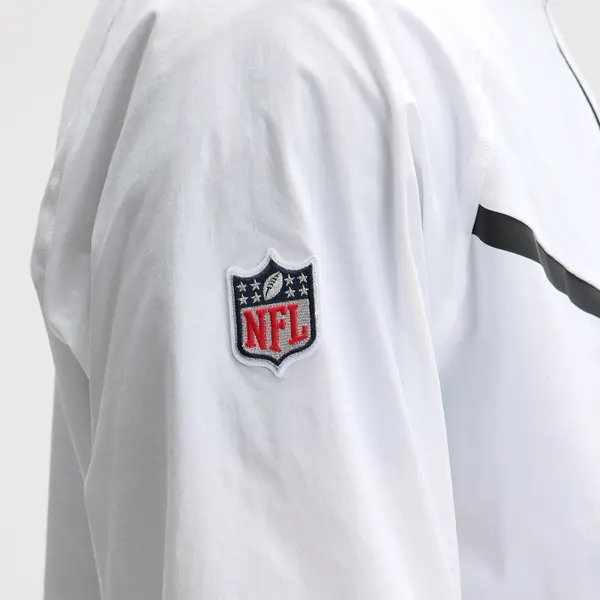 Nike New England Patriots Rivalries Collection Tech Nfl Full-zip Jacket - White