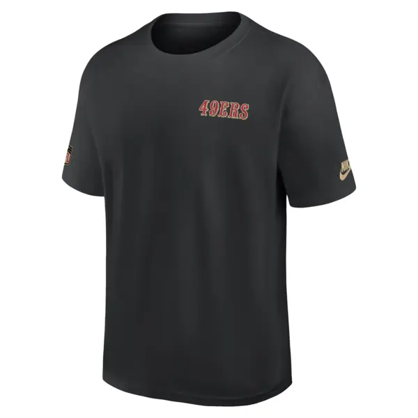 Nike San Francisco 49ers Rivalries Collection Essential Max90 Nfl T-shirt - Black