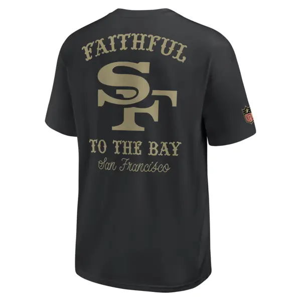Nike San Francisco 49ers Rivalries Collection Essential Max90 Nfl T-shirt - Black
