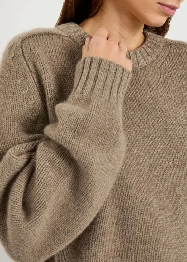 Khaite Mae Cashmere Sweater - Beige