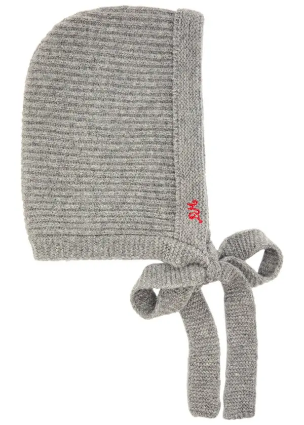 DAMSON MADDER Wool Bonnet - Grey