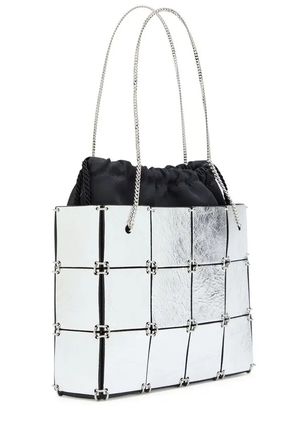 Khaite Emma Mini Panelled Leather Tote Bag
