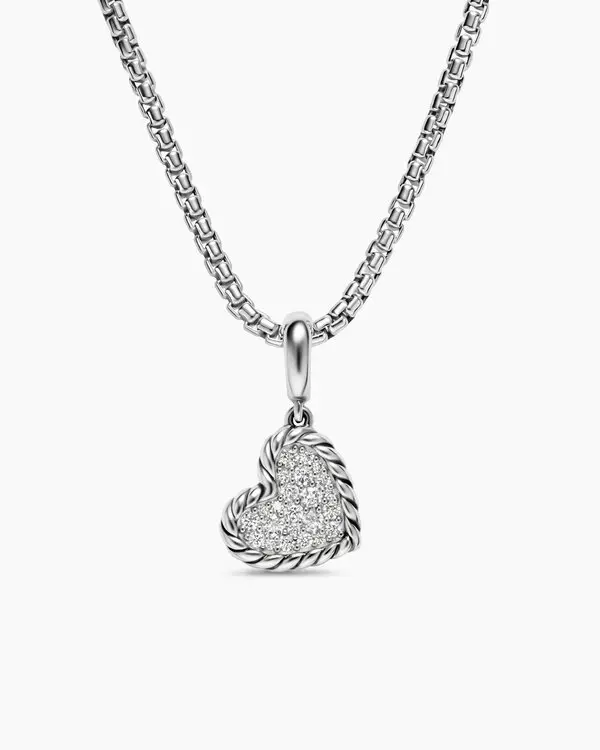 David Yurman Dy Elements® Heart Pendant - Diamond