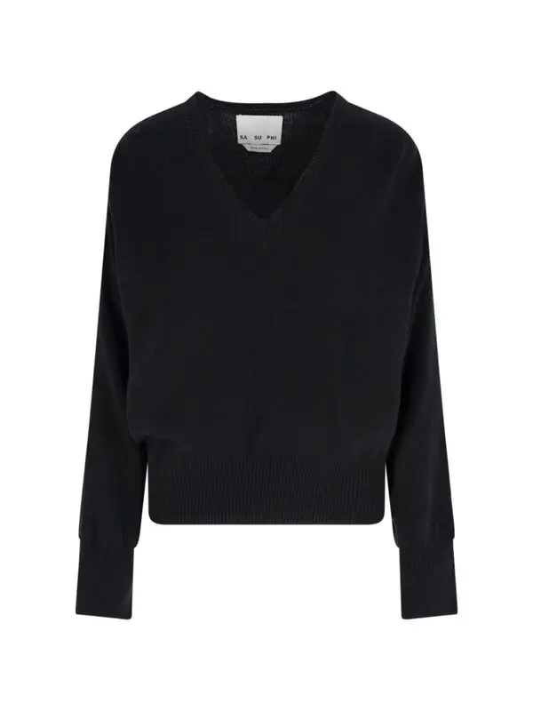 SA SU PHI Lavinia' Sweater - Black