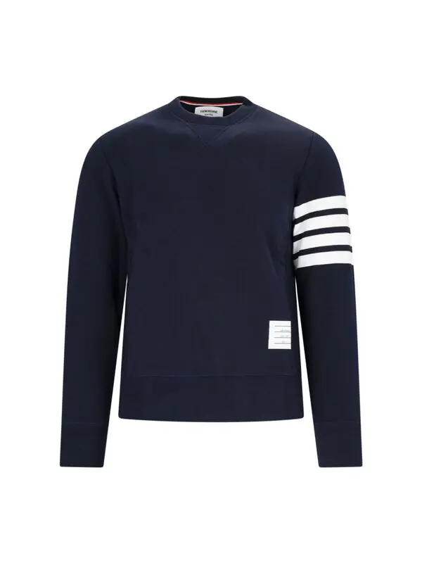 Thom Browne 4-bar Sweatshirt - Blue