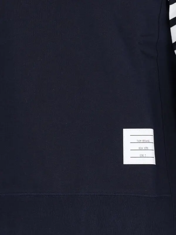 Thom Browne 4-bar Sweatshirt - Blue