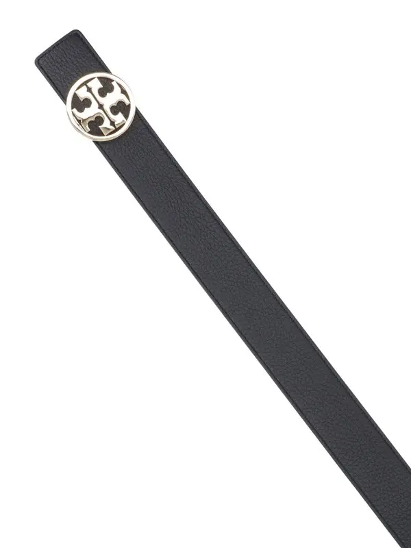 Tory Burch Miller Reversible Belt - Black