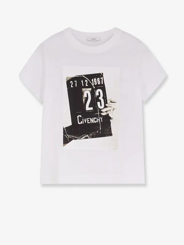 Givenchy Cotton T-shirt With Print