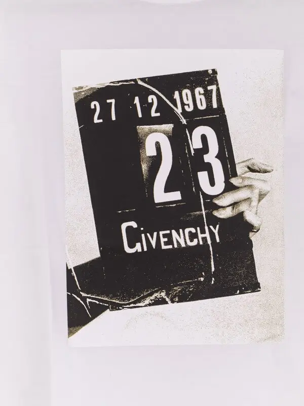 Givenchy Cotton T-shirt With Print