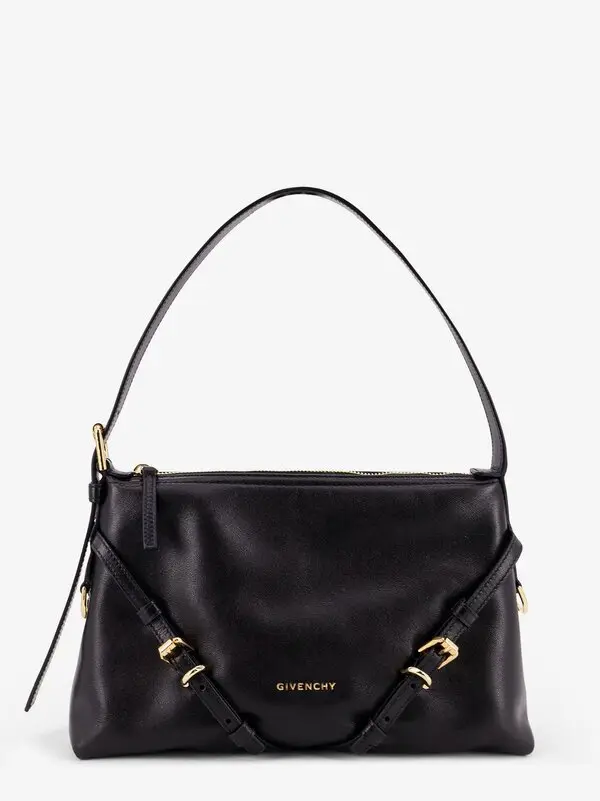 Givenchy Voyou Leather Shoulder Bag