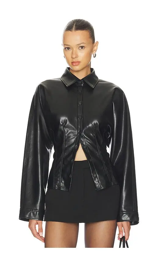 AGOLDE Devon Shirt - Black
