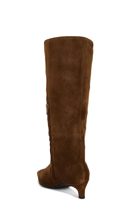 NAKEDVICE The Stacey Suede Boot - Brown