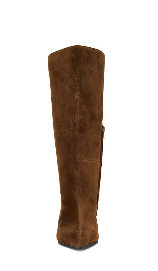 NAKEDVICE The Stacey Suede Boot - Brown
