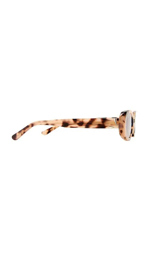 LUV LOU The Morgan Sunglasses - Brown