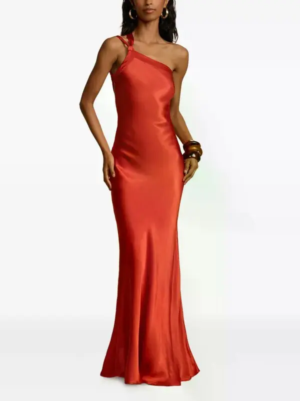 Arcina Ori Monique Asymmetric Gown - Red