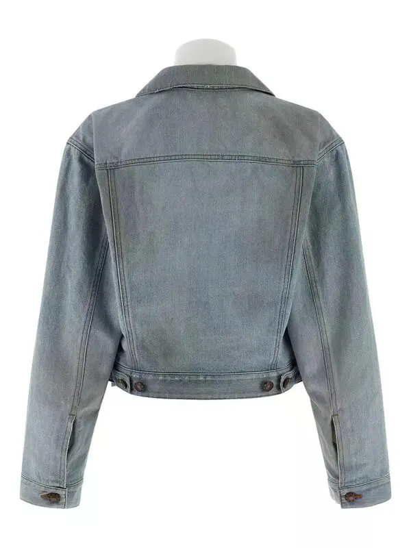 Balenciaga Stonewashed Double-layer Jacket
