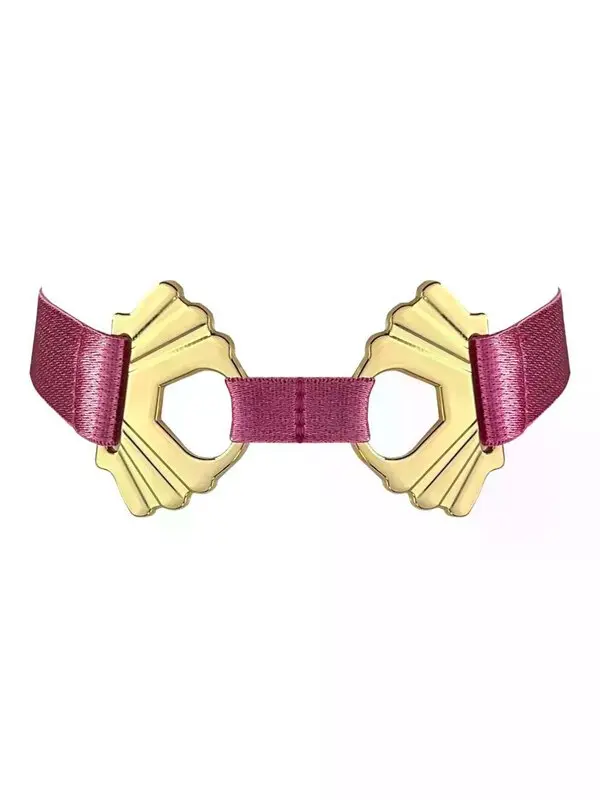BORDELLE Melusina Strap Collar - Pink